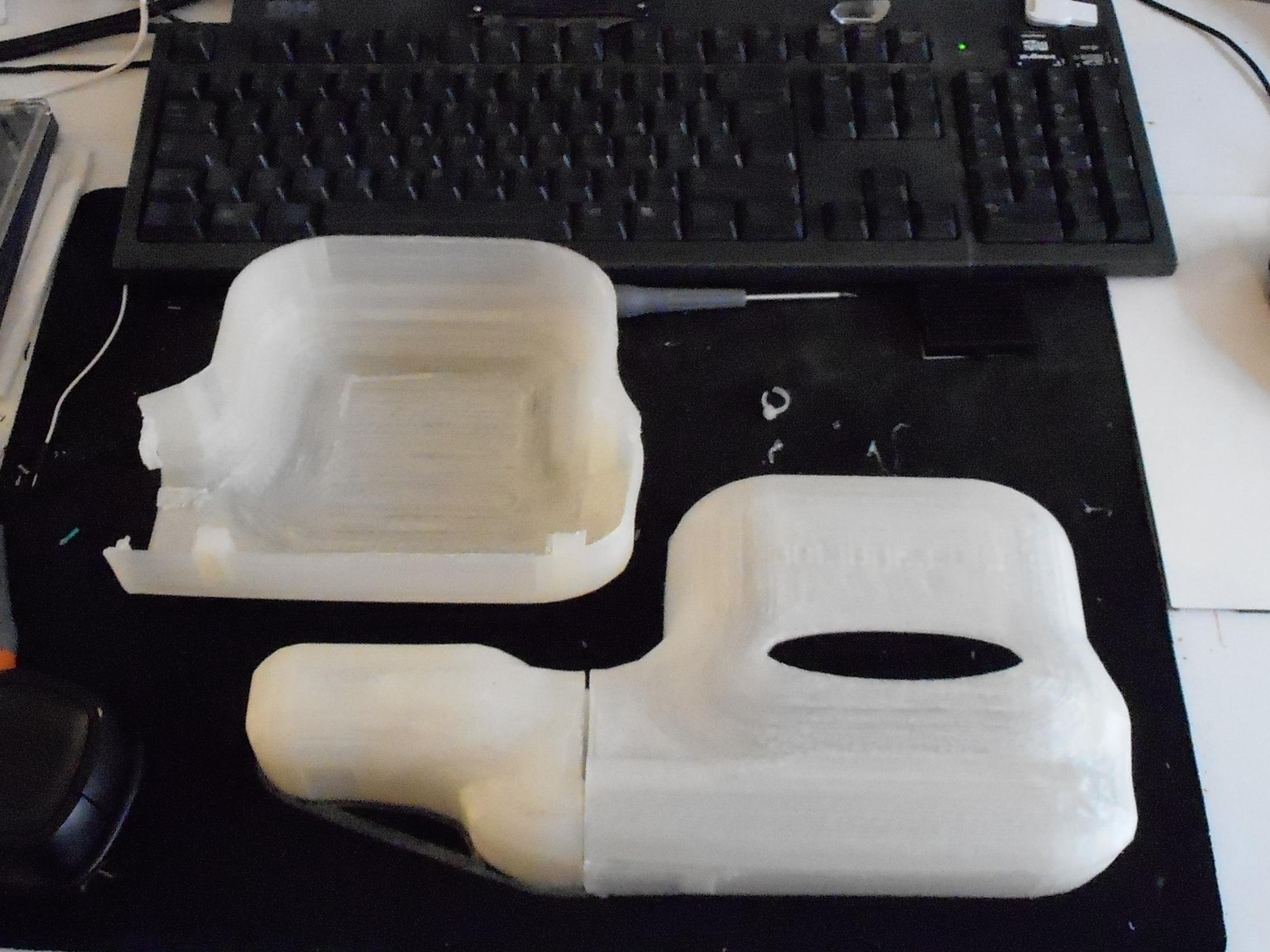 robotic arm support + carter-box for electronics | 3D Libre . com